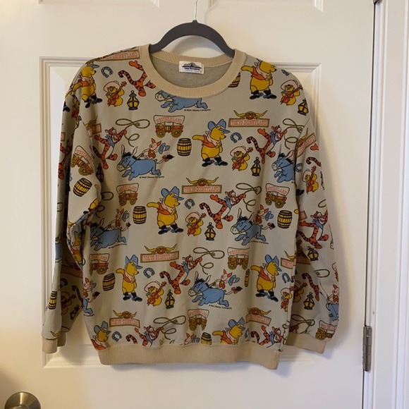 Disney | Sweaters | Vintage Tokyo Disneyland Winnie The Pooh Crewneck ...